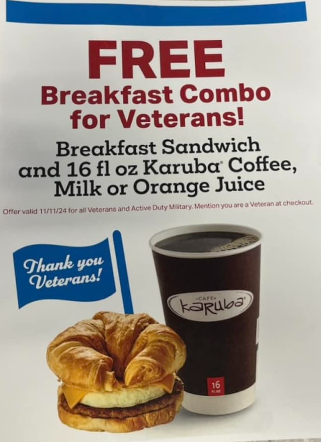 Kwik Trip Veterans Day 2024 – Rural Northeast Wisconsin Families