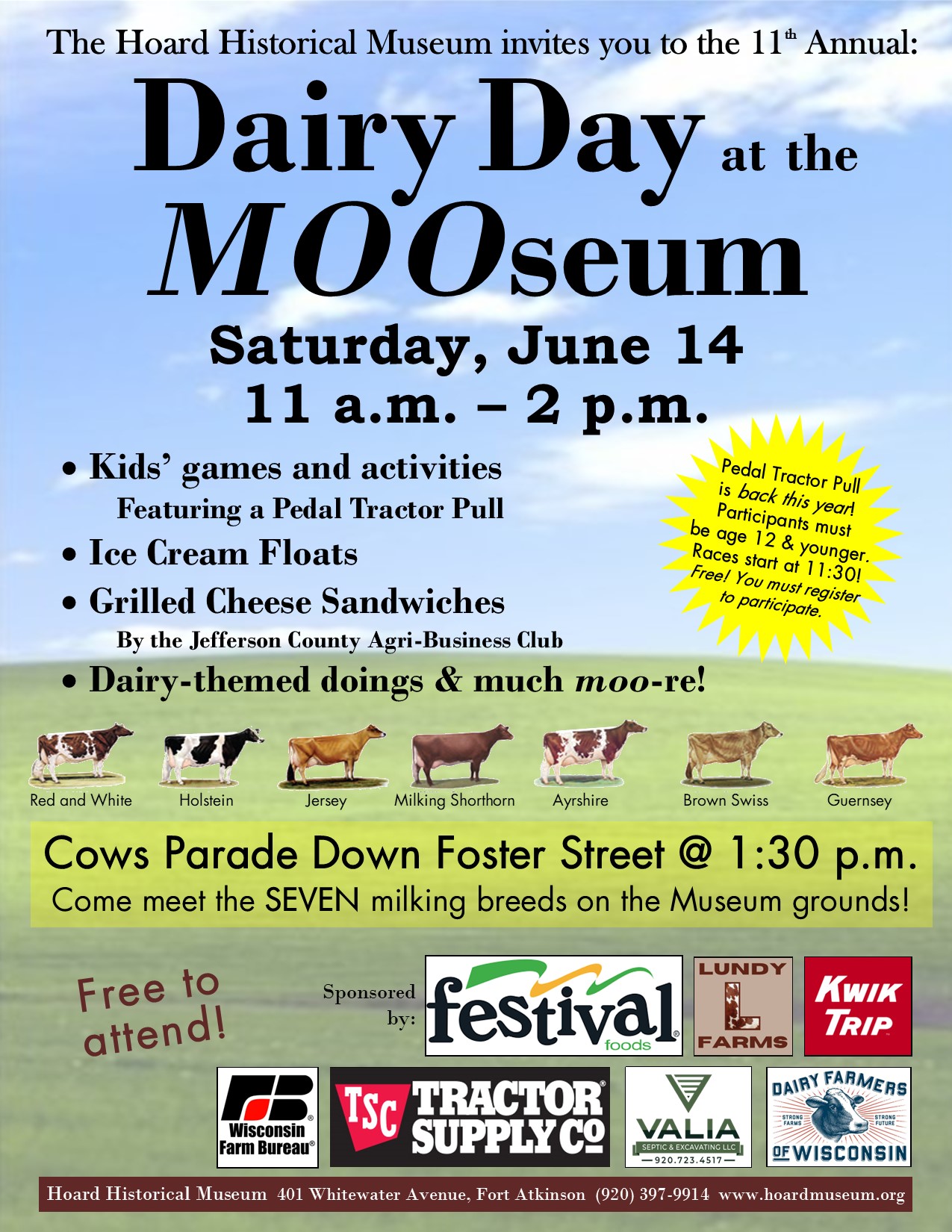 🐄 Dairy Day at the MOOseum – Rural Northeast Wisconsin Families