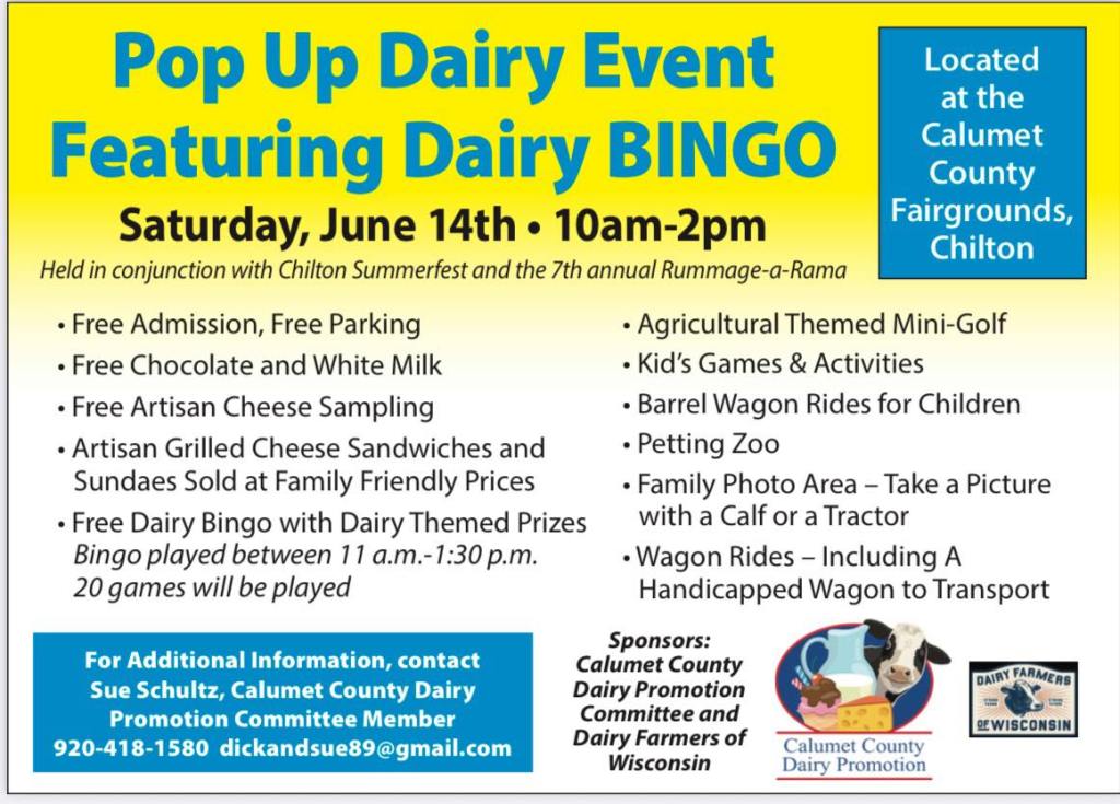 2025 Pop-Up Dairy Event – Rural Northeast Wisconsin Families